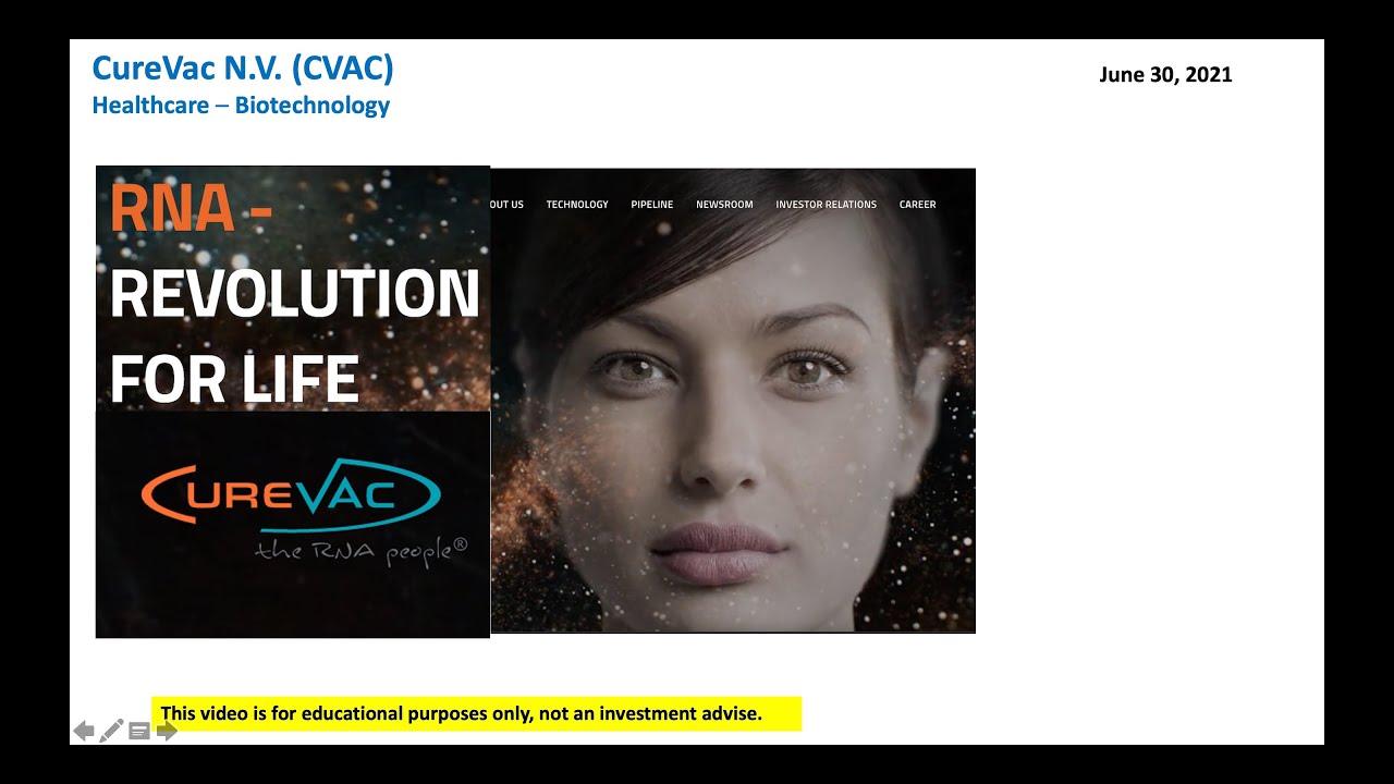 CureVac N.V. (CVAC) - Stock crashed - Should I buy? - YouTube