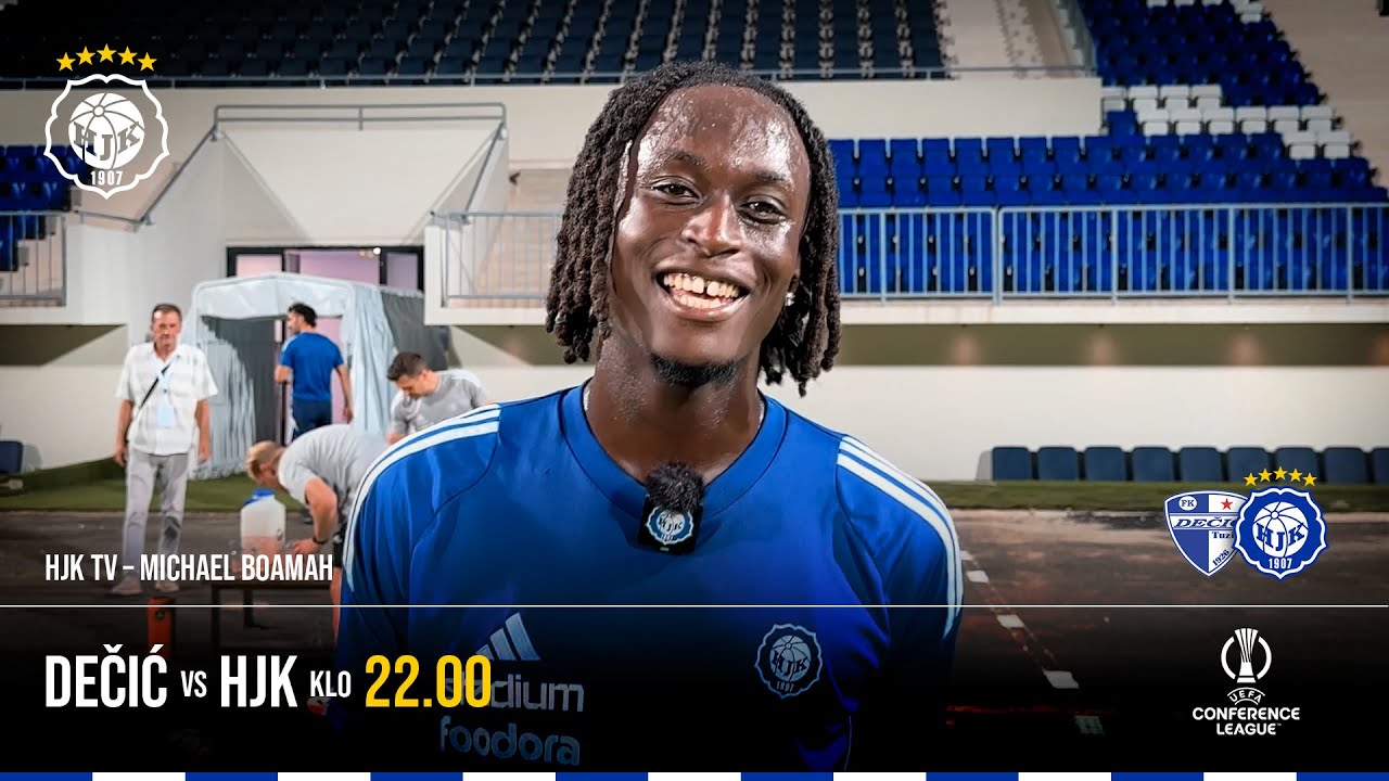 Dečić vs HJK: Michael Boamah - YouTube