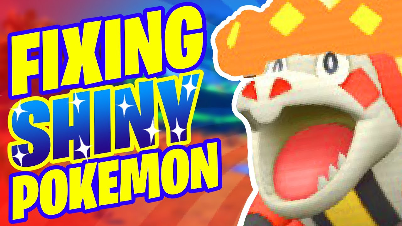 *FIXING* Scarlet and Violet Shiny Pokemon - YouTube