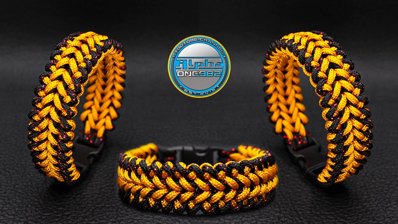Learn How to Make Thin Paracord Bracelet Hunter Knot Tutorial - YouTube