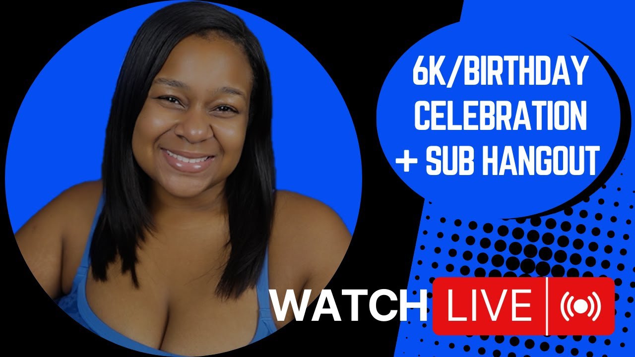 LIVE Birthday Hangout + 6K Subscriber Celebration - Open Q&A!!! - YouTube