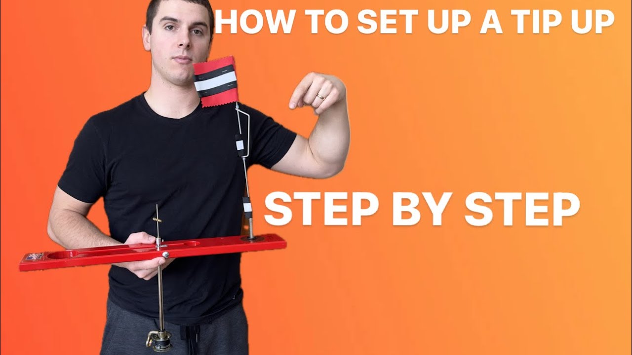 HOW TO Rig The BEST Tip Up (Quick & Easy) Tips & Tricks - YouTube