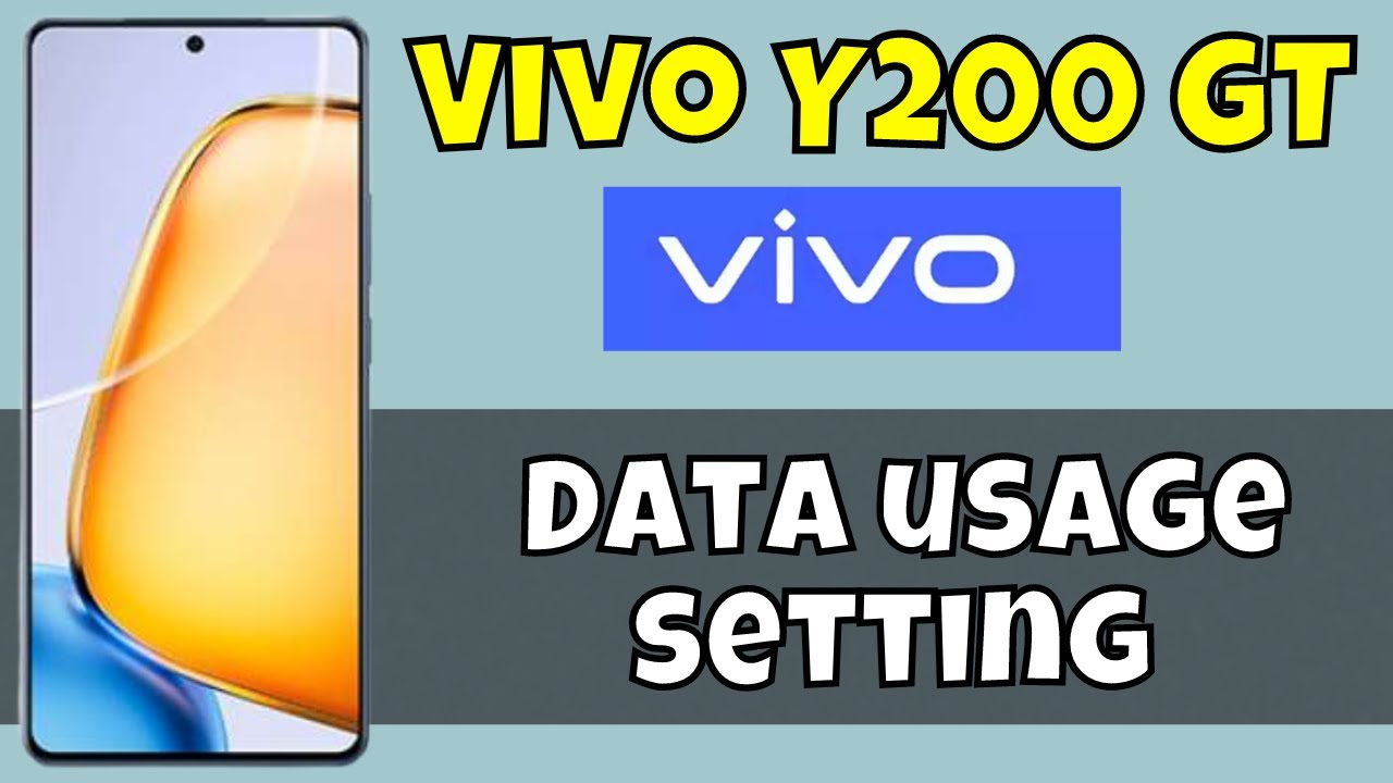 Vivo Y200 Gt Check Wifi And Data Usage Data Usage Setting How To Check Daily Data Usage