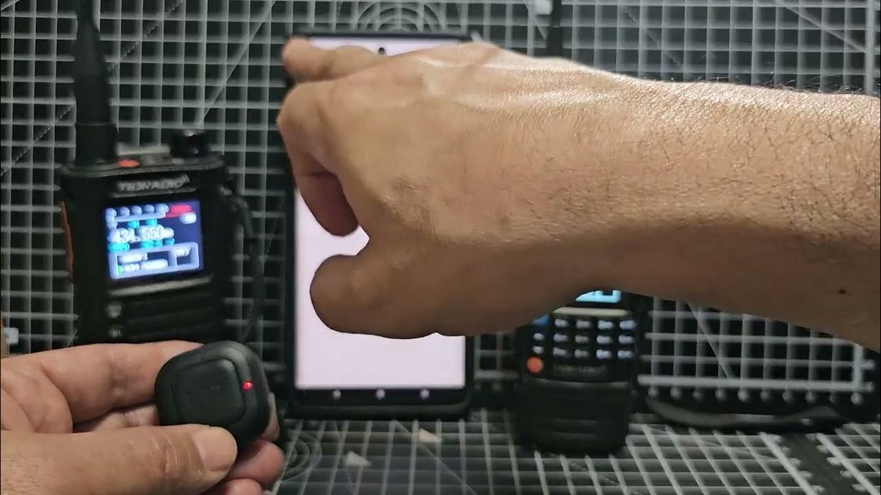 TIDRADIO PTT BUTTON FOR ODMASTER APP - YouTube