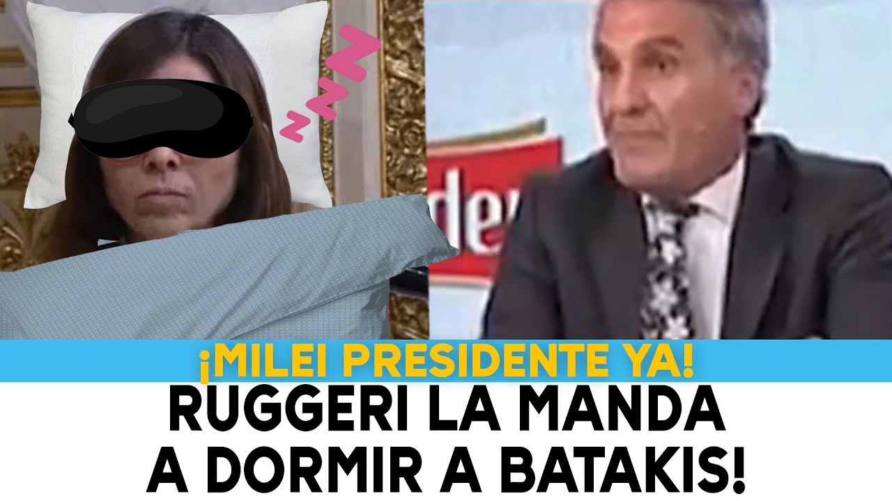¡RUGGERI LA MANDO A DORMIR A BATAKIS POR DOBLE CARA! - YouTube