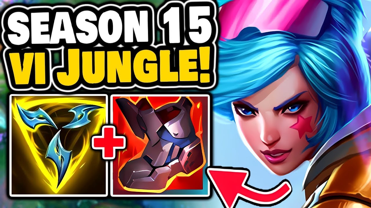 VI Jungle's BEST BUILD for SEASON 15!! VS @L0ganJGs - YouTube