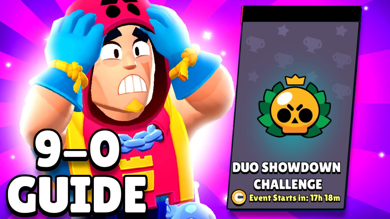 GUIDE 9-0 «DUO SHOWDOWN CHALLENGE» | Best Brawlers&Best tips - YouTube