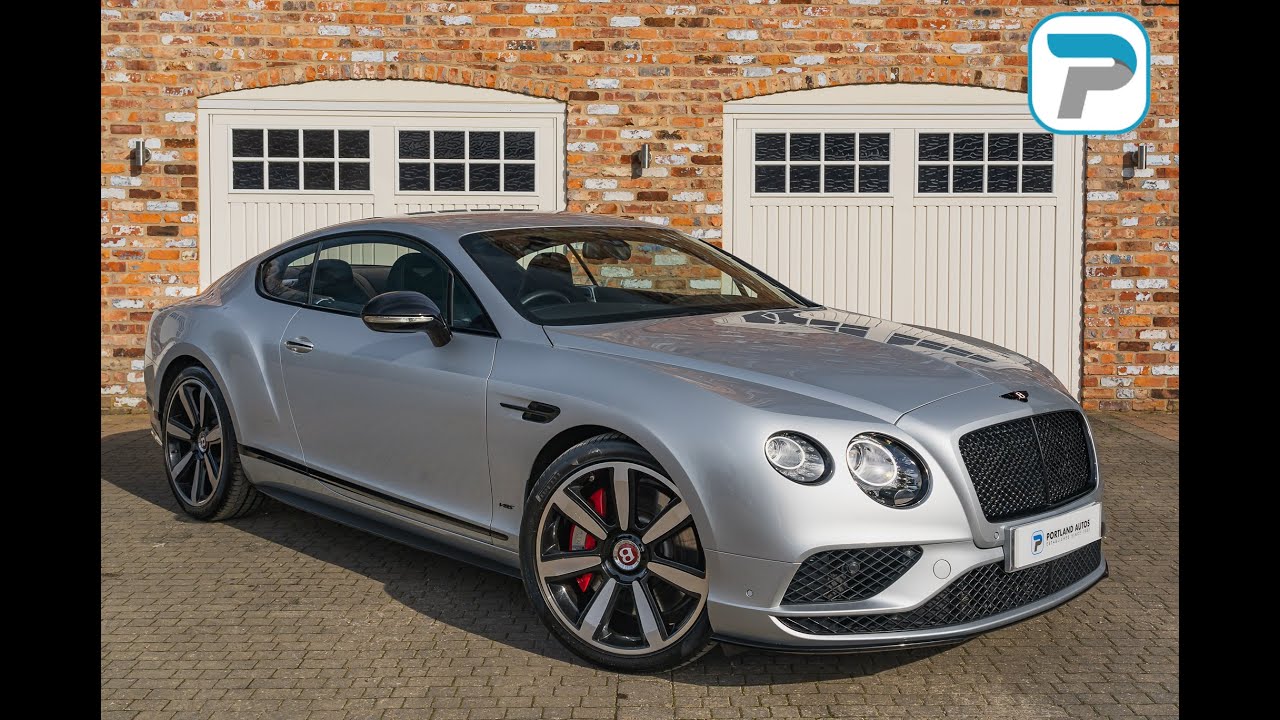 2015/65 BENTLEY CONTINENTAL GT 'S' 4.0 V8 IN MOONBEAM SILVER METALLIC ...