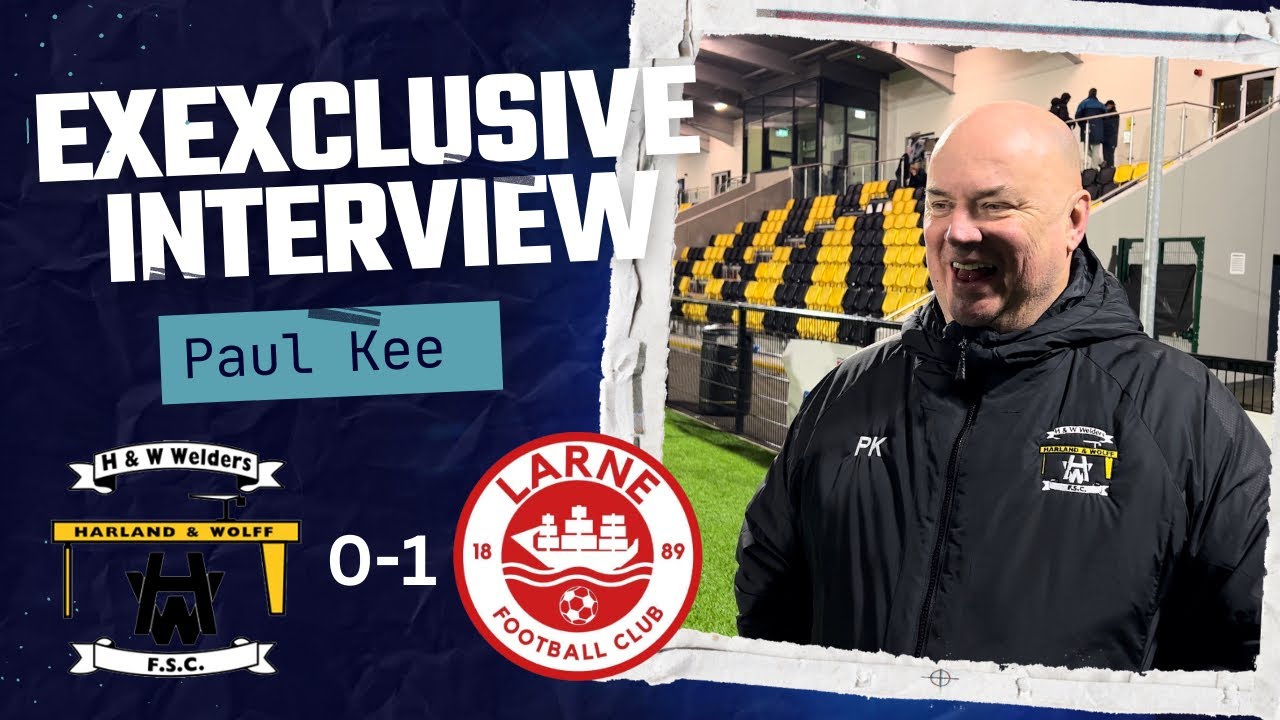 INTERVIEW| Paul Kee’s thoughts on the 1-0 Irish Cup defeat to Larne ...