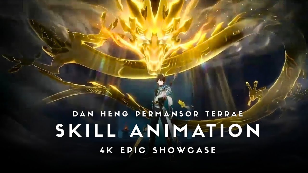DAN HENG PERMANSOR TERRAE SKILL ANIMATION SHOWCASE∣Honkai: Star Rail ...