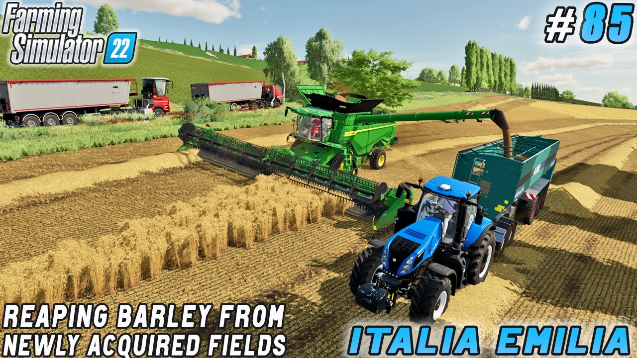 Transportation worries, threshing barley for brewery | Italian Farm ...