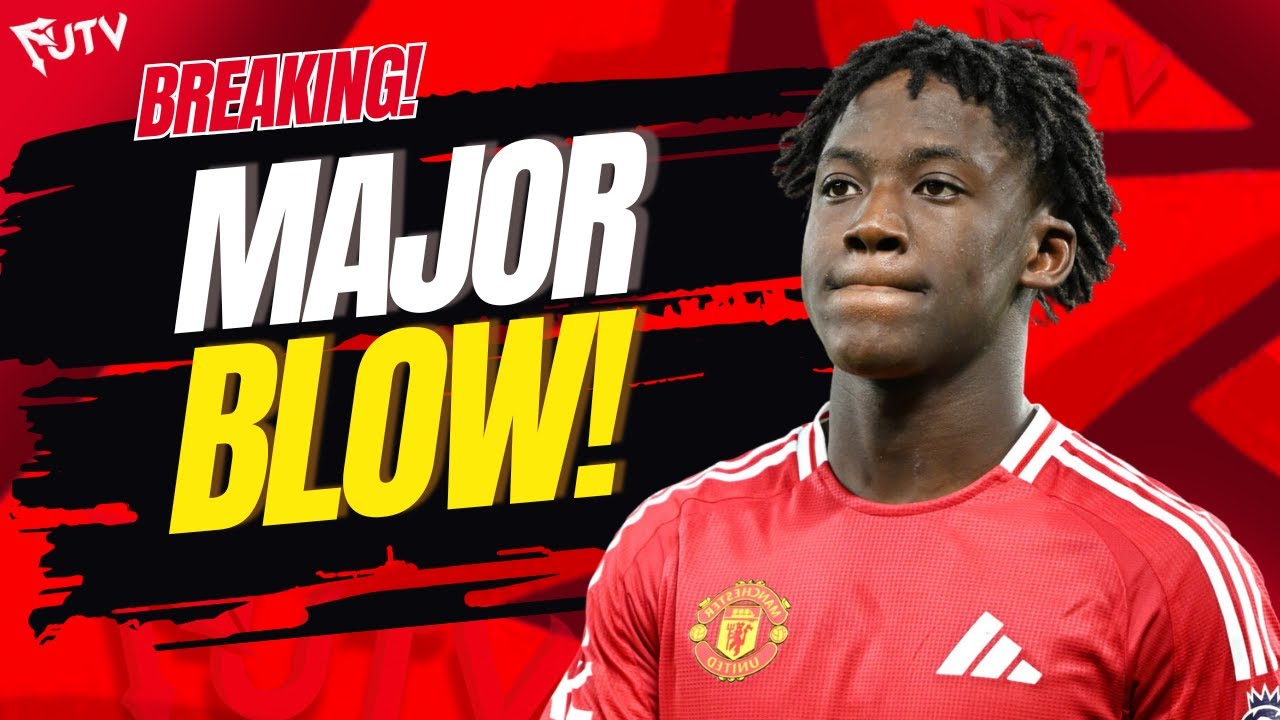 Kobbie Mainoo INJURY SHOCK! United Midfielder OUT For A Month! - YouTube