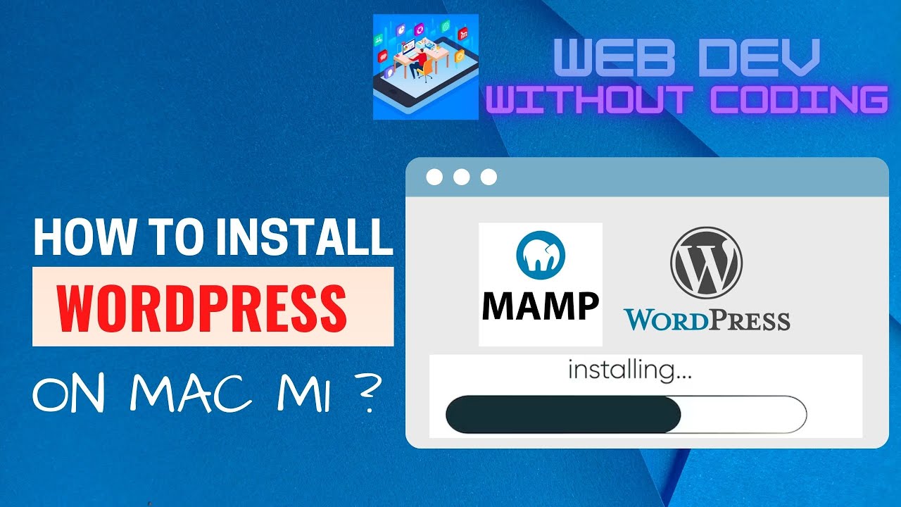 Install Wordpress on Mac M1 - Wordpress Installation for Beginners - YouTube