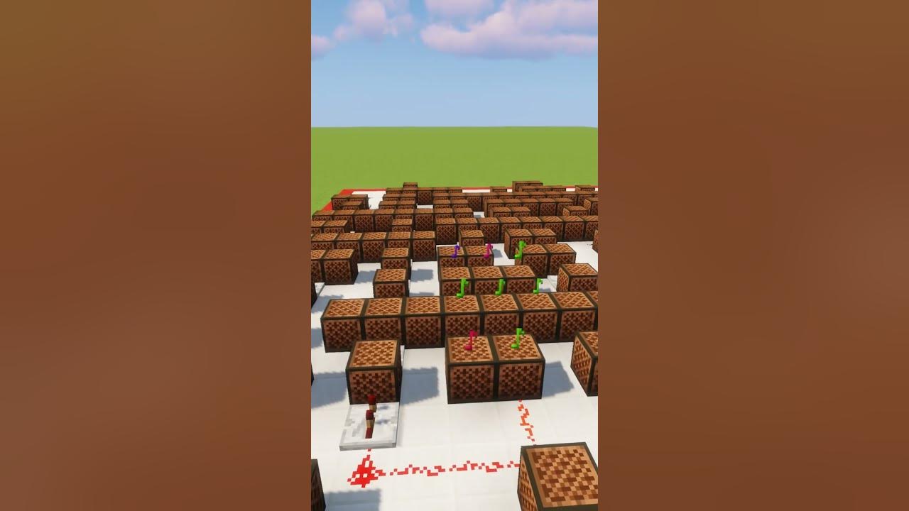 “Jazzy Note Blocks” - Alan Becker & Aaron Grooves Minecraft Note Blocks ...
