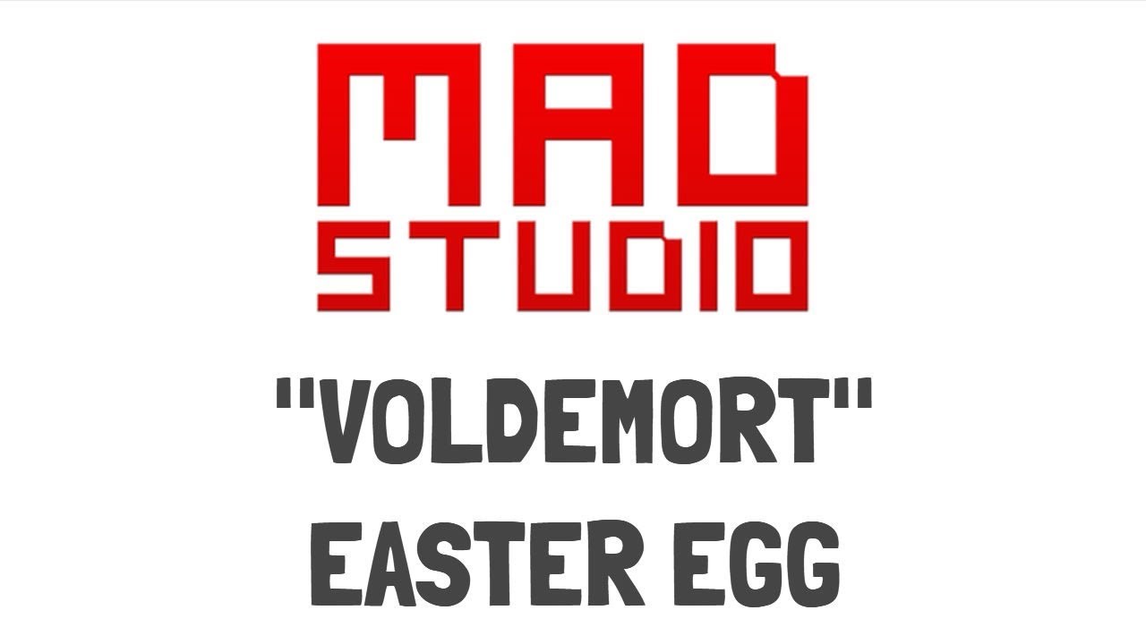 Mad Games - "Voldemort" Easter Egg - YouTube