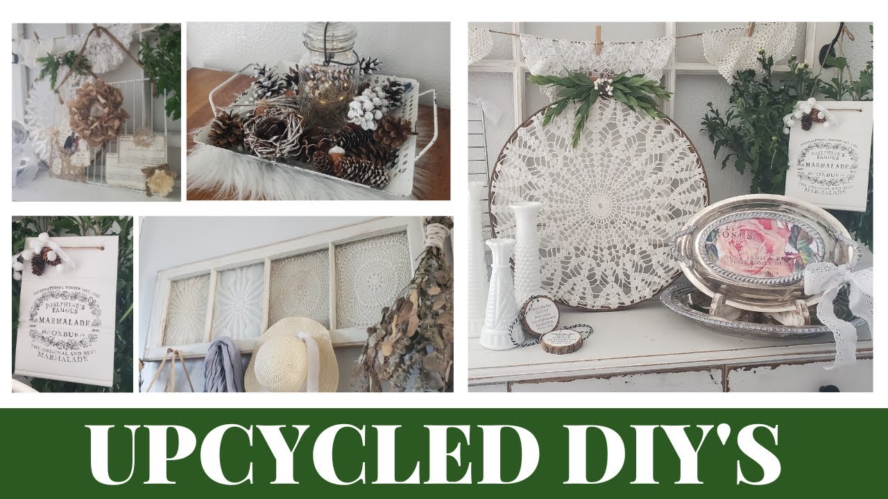 8 UPCYCLED Home Decor Ideas YOU WON'T WANNA MISS! - Trash to Treasure ...