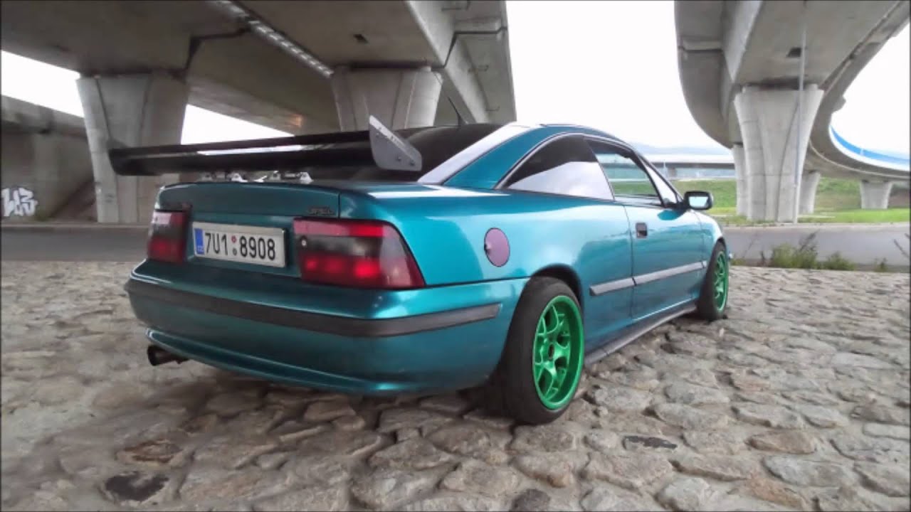 Opel calibra tuning - YouTube