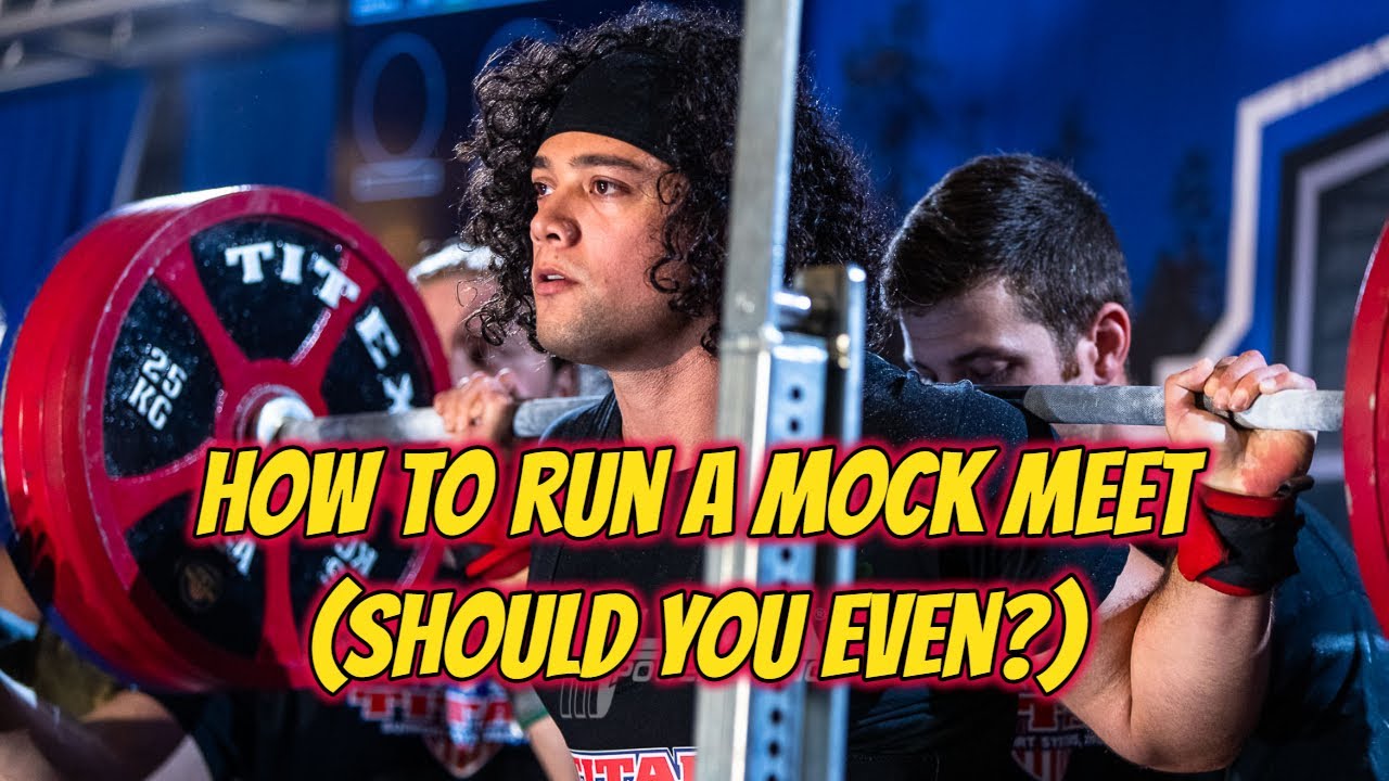 How To Run A Mock Meet (Is It Needed) - YouTube