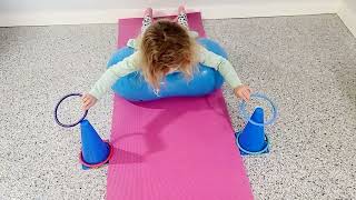 Prone Peanut Ball Ring Placement - Pink Oatmeal Shop