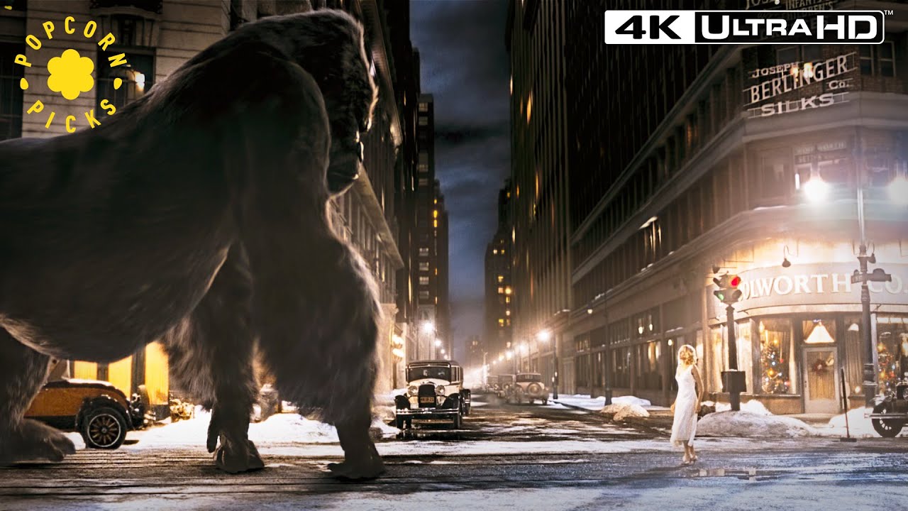 Kong Sees Ann in New York | King Kong 4k HDR - YouTube