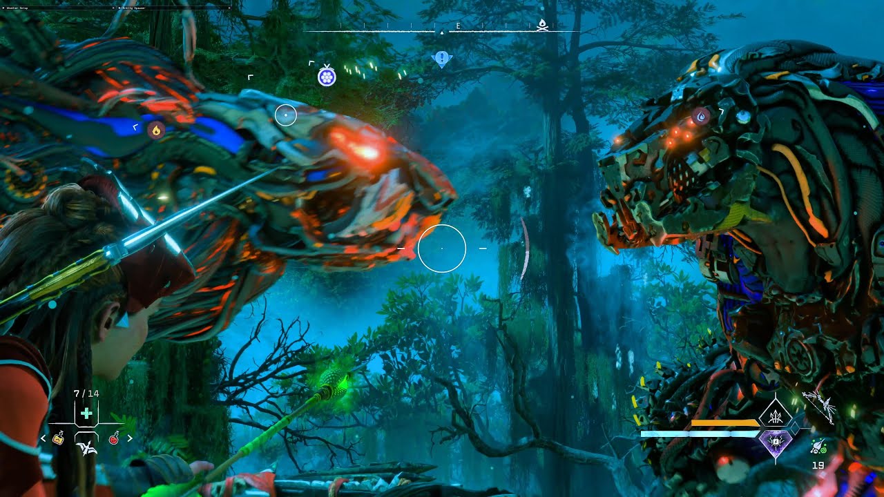 Horizon Forbidden West - 4K gameplay - Apex Slitherfang VS Apex ...