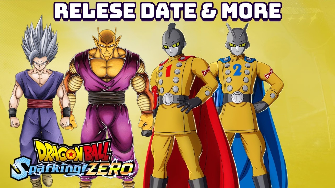 Season Pass 1 Release Date & Characters-Dragon Ball Sparking Zero - YouTube