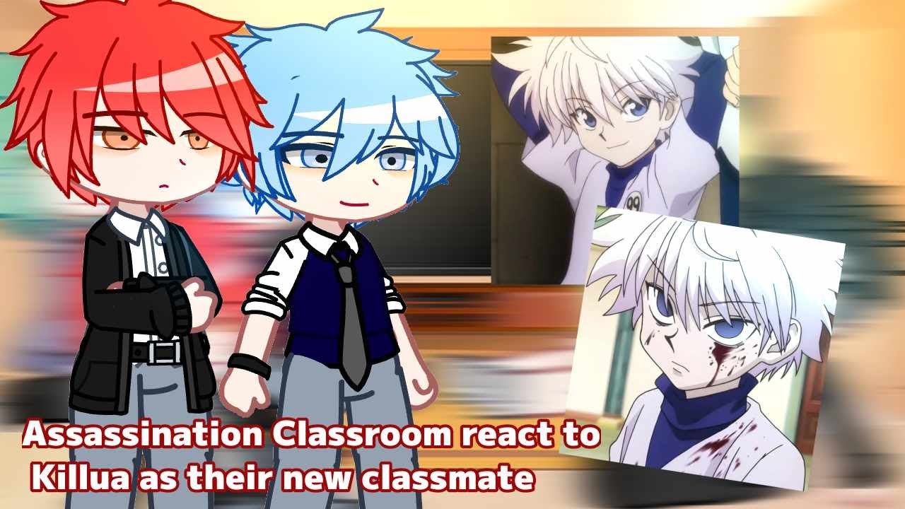 Assassination Classroom react to Killua as their new classmate - YouTube