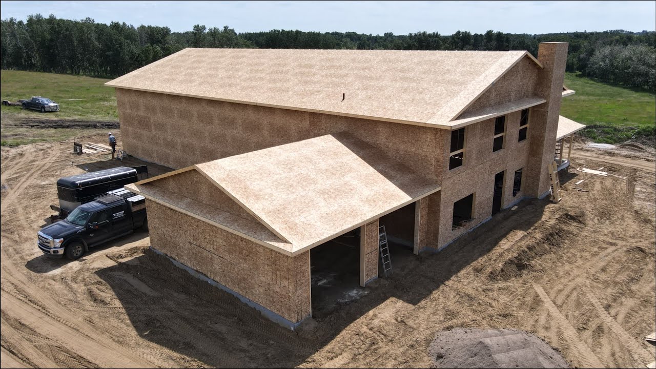 Building Our Dream Shop/House Part 4: Plumbing/Electrical Rough In and ...