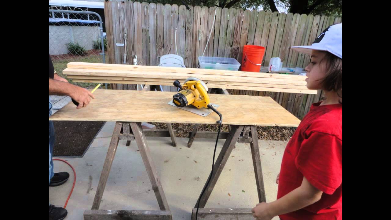 How to build a Skate Box Fun Box Manual Pad - YouTube