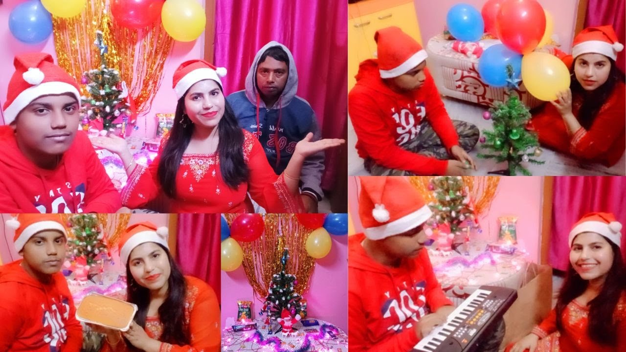 Christmas Night Party Secret Santa Surprise Gift To Rehan ChristmasTree ...