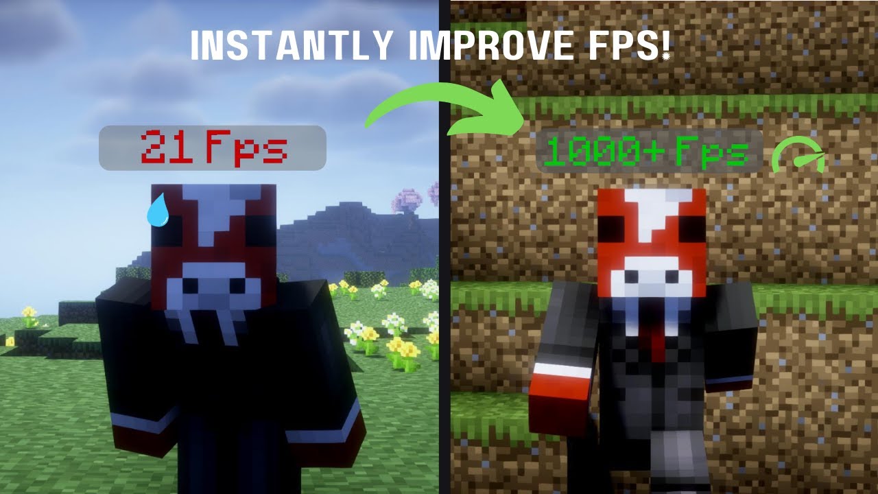 Significantly Improve Minecraft FPS With One Simple Trick! - YouTube