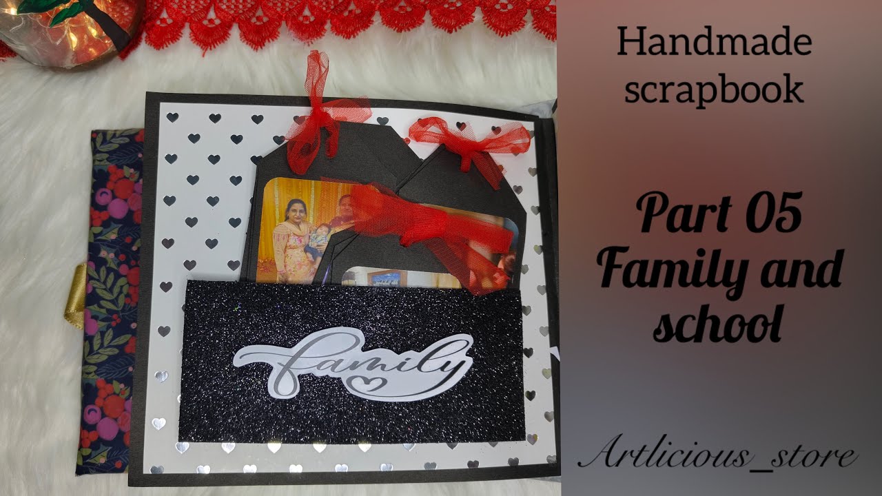 Handmade scrapbook. PART 05 - YouTube