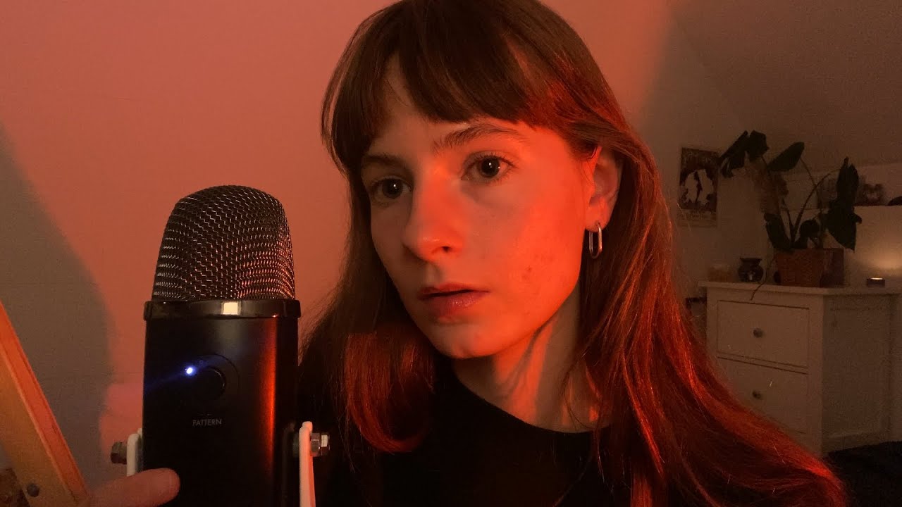 ASMR | visual triggers, tapping, hand movements, mouth sounds - YouTube