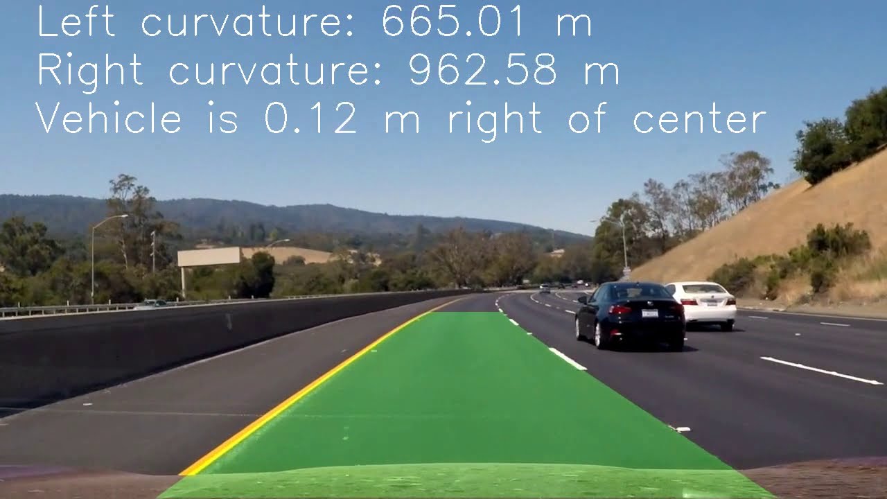 Advance Lane Line Detection(Autonomous Driving) - YouTube