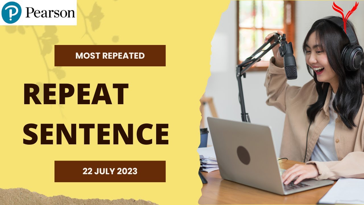MOST REPEATED REPEAT SENTENCE IN EXAM || PTE EXAM || YORK HUB - YouTube