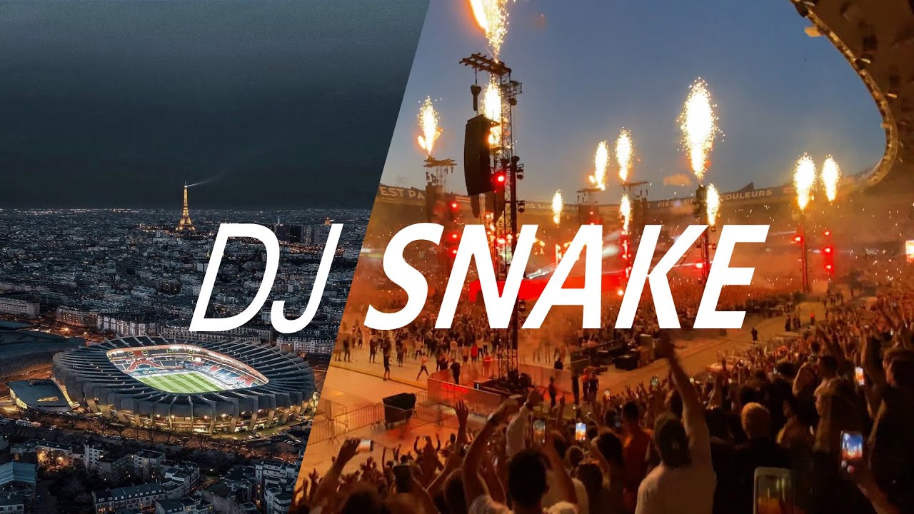 DJ Snake - Parc des Princes Paris 2022 - YouTube