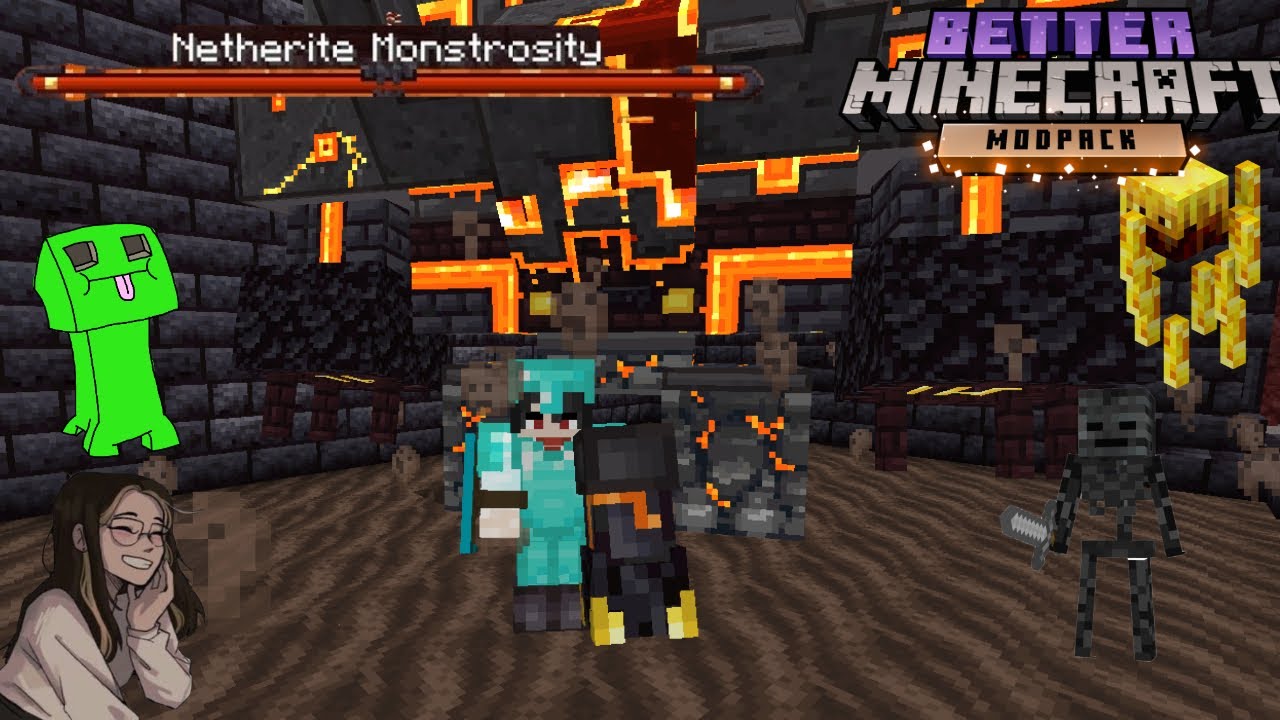 ШИНЭ NETHER-ИЙН БОСС? Better Minecraft EP.03 - YouTube