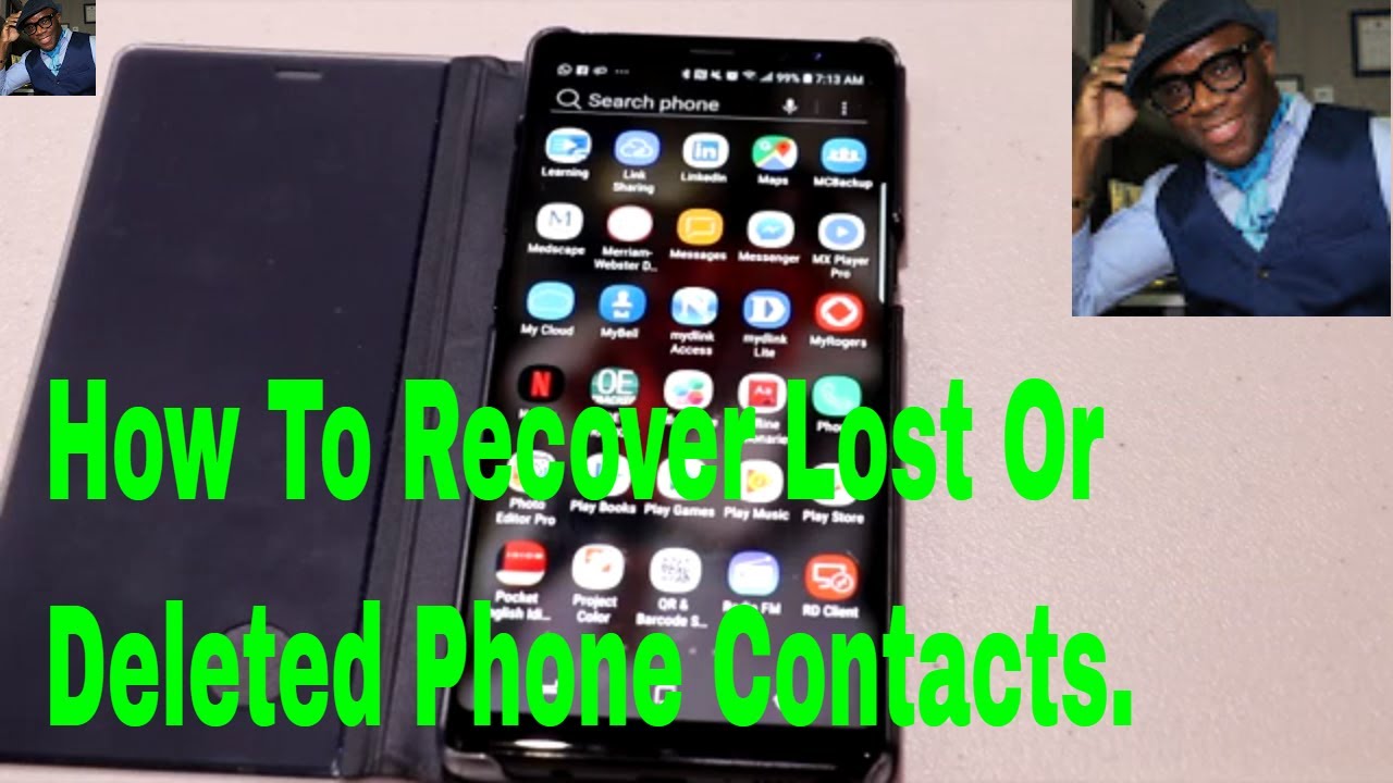 How To Recover Lost or Deleted Phone Contacts( Dr. Victor Obasuyi ...