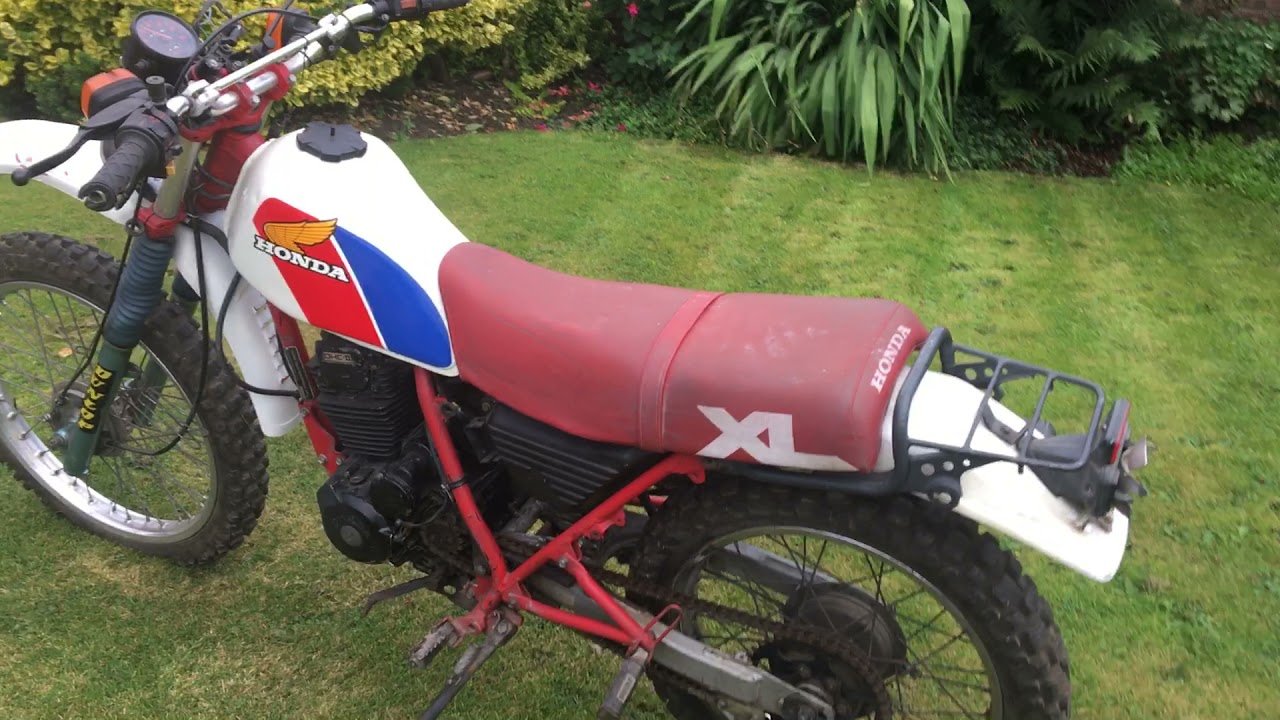 1983 Honda XL200R Model MD06 (Italian manufacture) - YouTube