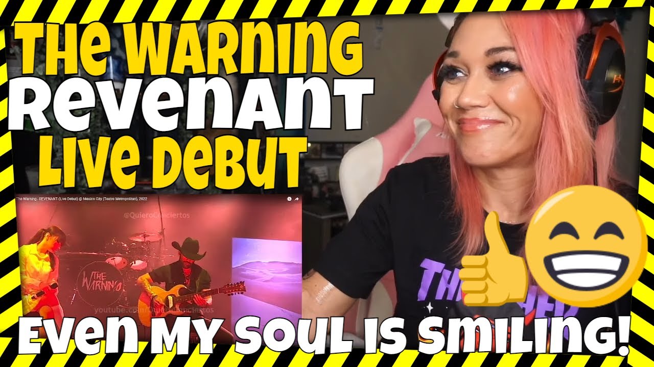 The Warning - REVENANT (Live Debut) REACTION | Just Jen Reacts to The ...