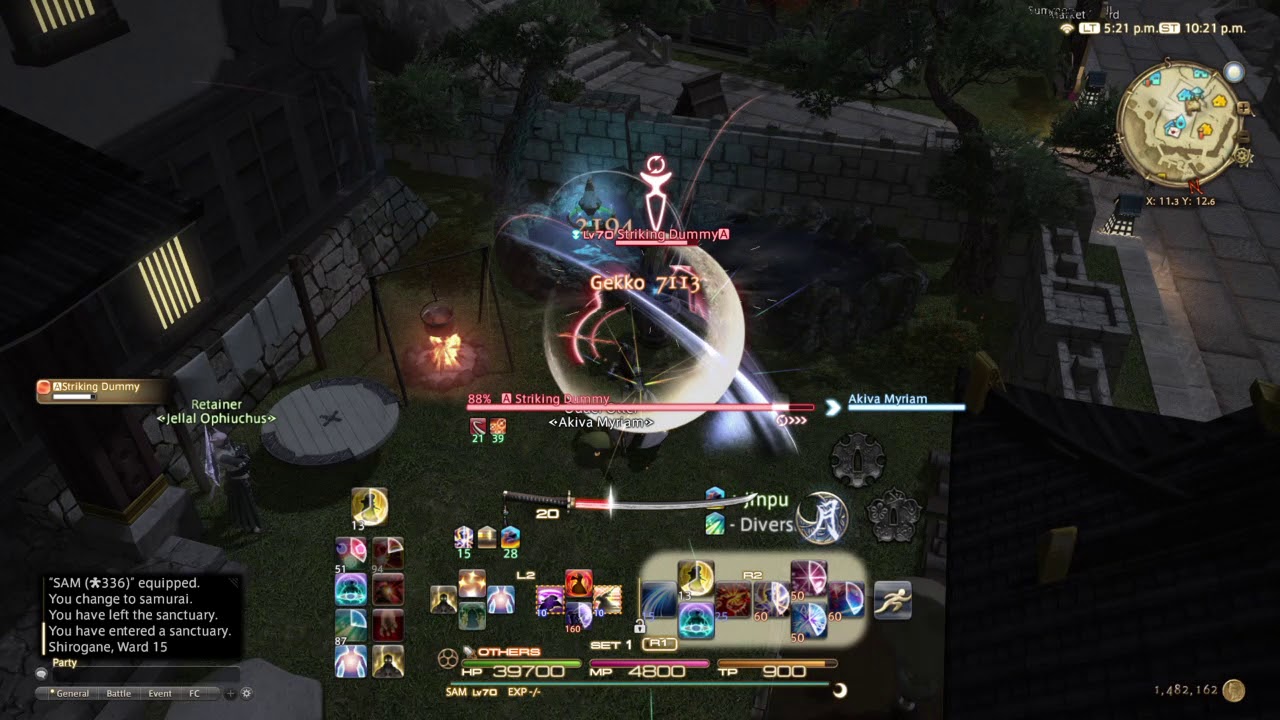 FFXIV 4.2 Samurai Rotation - YouTube