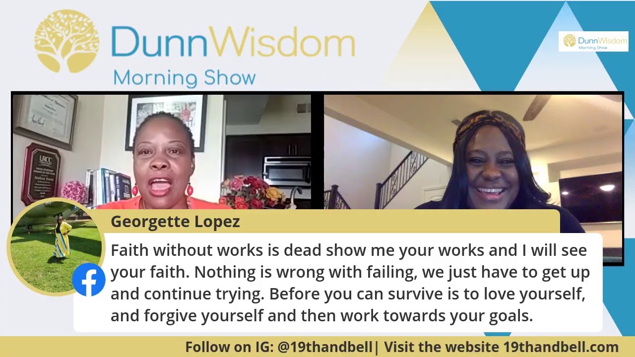 DunnWisdom Morning Show with Victoria Celeste Mitchell - YouTube