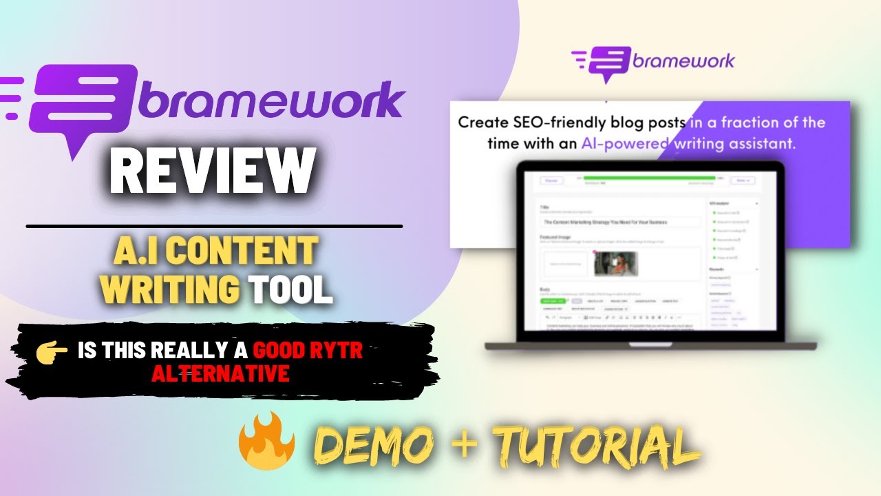 Bramework Review [Lifetime Deal] | I created a Post using Bramework A.i Writer! - YouTube