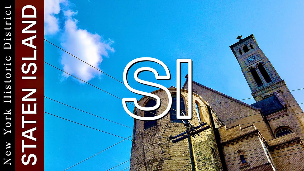 Staten Island, New York【St. George Historic District】2020 Walking Tour ...