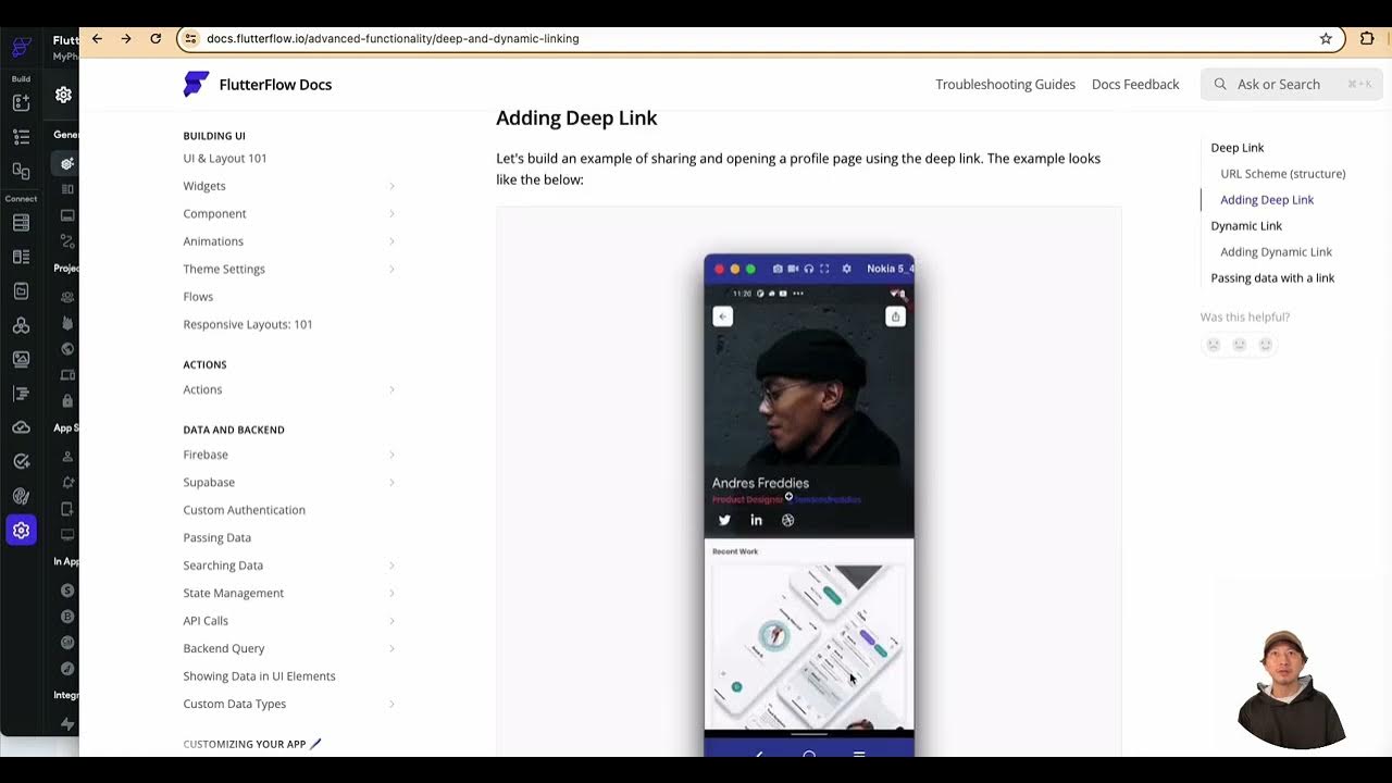 FlutterFlow 150 Deep Link（ディープリンク）とDynamic Link（ダイナミックリンク） - YouTube