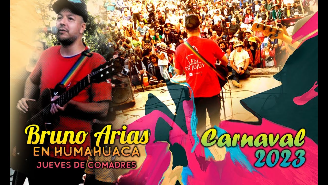 😉BRUNO ARIAS desde Humahuaca| Carnaval de Jujuy 2023|Folklore Argentino ...