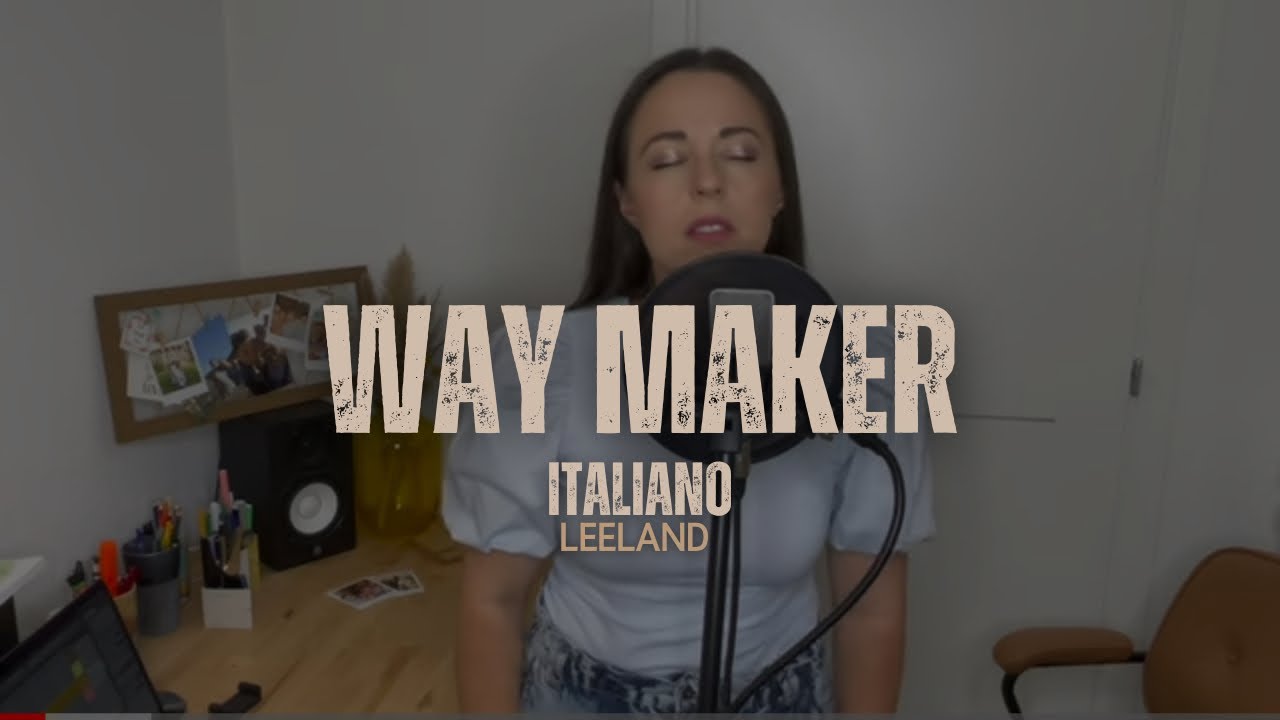 Aprirai una via - Way Maker - Italiano - Marta Falcone - YouTube