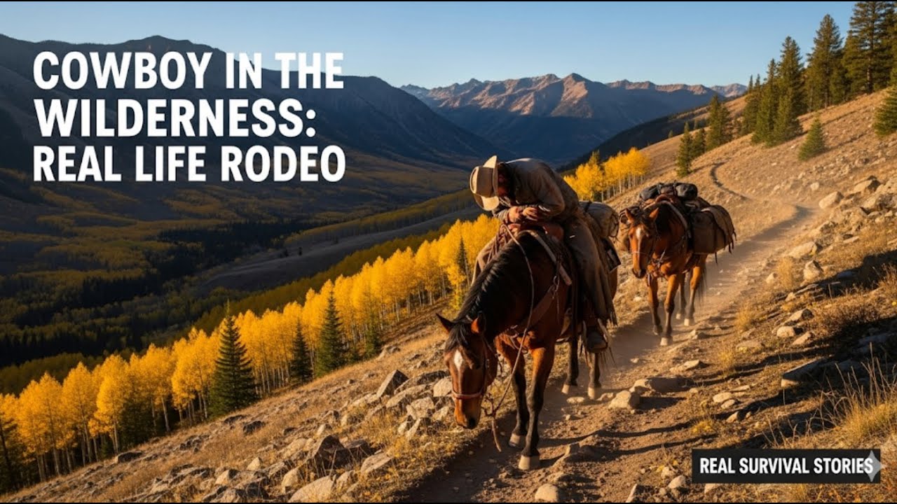 Cowboy in the Wilderness: Real Life Rodeo - YouTube