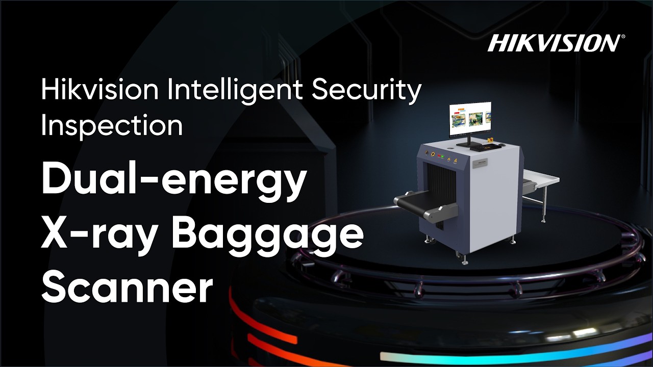 Hikvision Intelligent Security Inspection_Dual-energy X ray Baggage ...