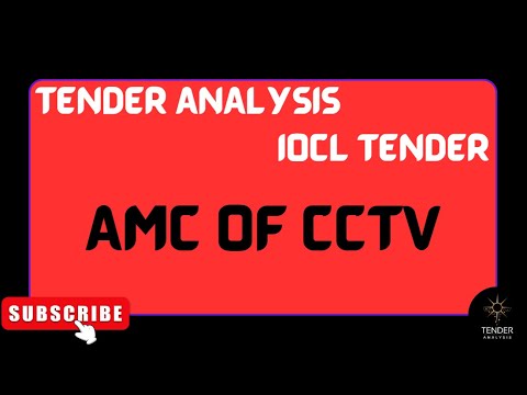 Tender for CCTV in IOCl I tender for AMC of CCTV at iocl - YouTube